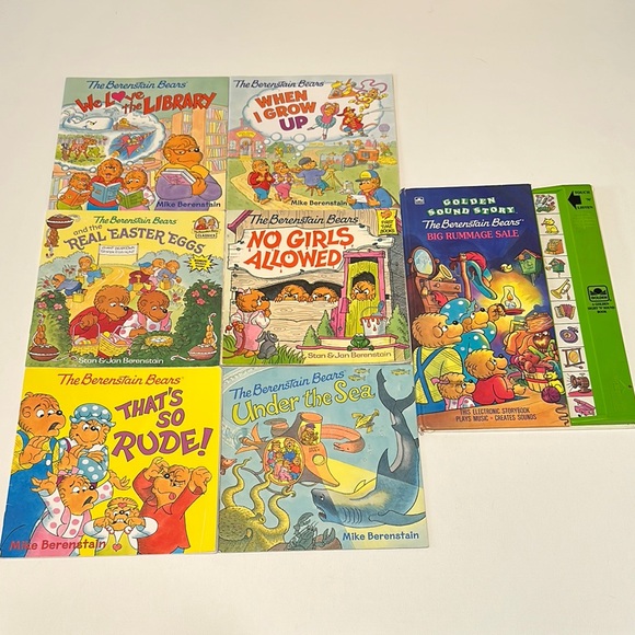 Scholastic | Toys | 7 Original The Berenstain Bears Books | Poshmark
